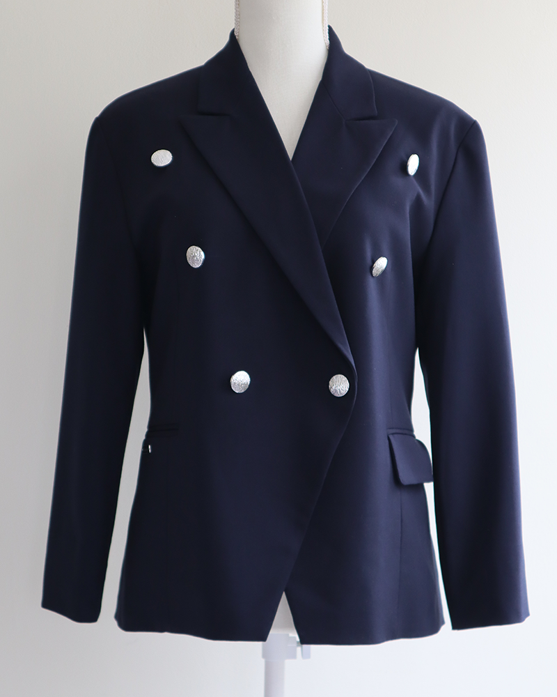 Crest Jacket クレスト ジャケット | NononA NAVY STYLE セミオーダー服